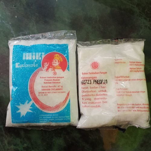 Jual SODIUM MIKI CYCLAMATE BAHAN TAMBAHAN PANGAN PEMANIS BUATAN NATRIUM ...