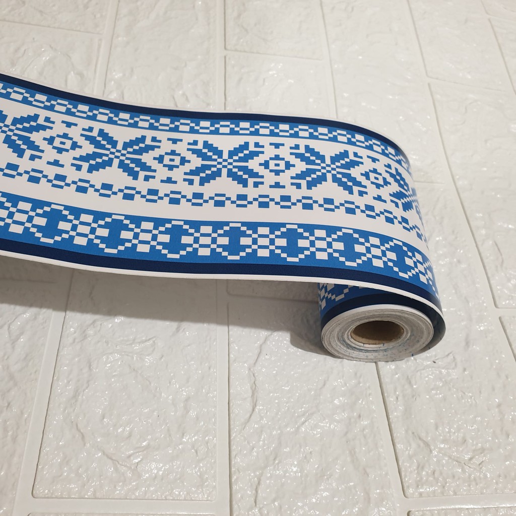 Jual Wallpaper Sticker Dinding List Border Dinding 10,5cm x 10M - List ...