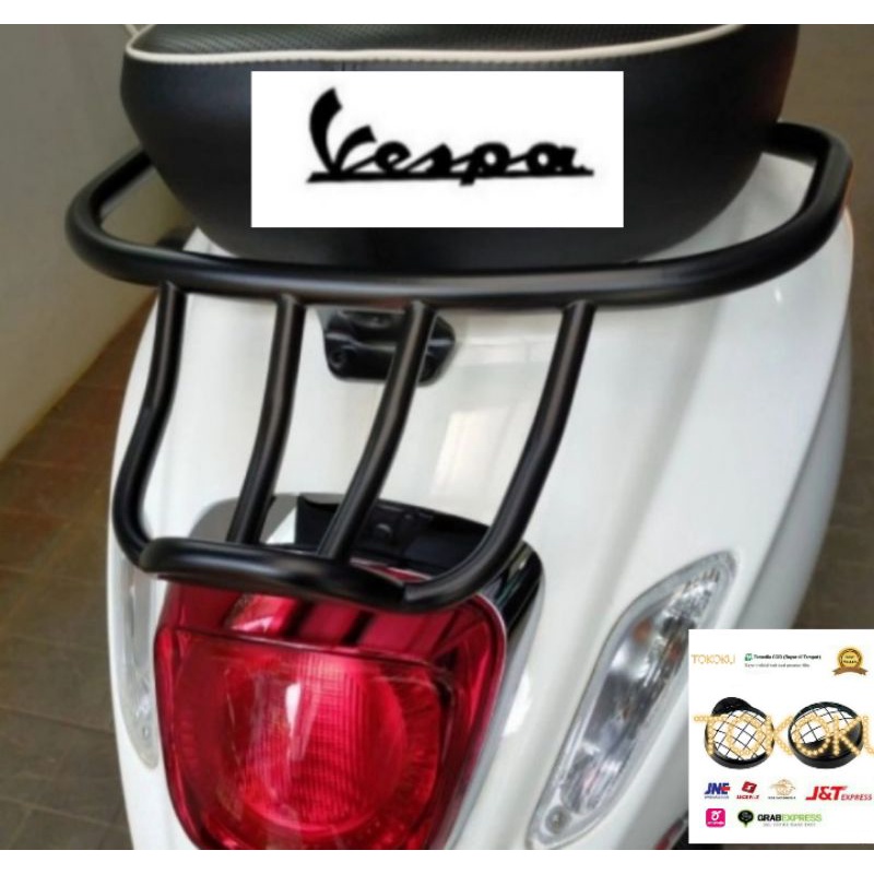 Jual Aksesoris Vespa / New Rear Rack Z , Primavera / Sprint / S / Lx ...