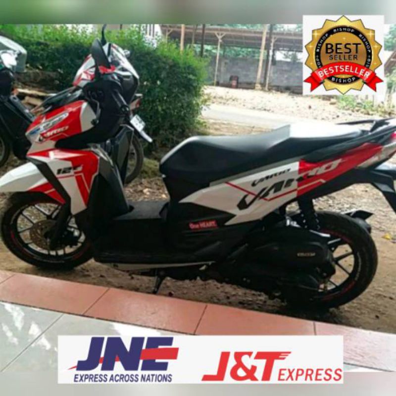 Jual stiker Decal Honda Vario new 150 cc motif simple elegan | Shopee ...