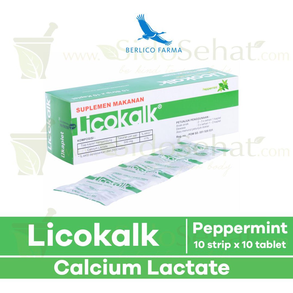 Jual Licokalk - Membantu Kebutuhan Kalsium | Shopee Indonesia