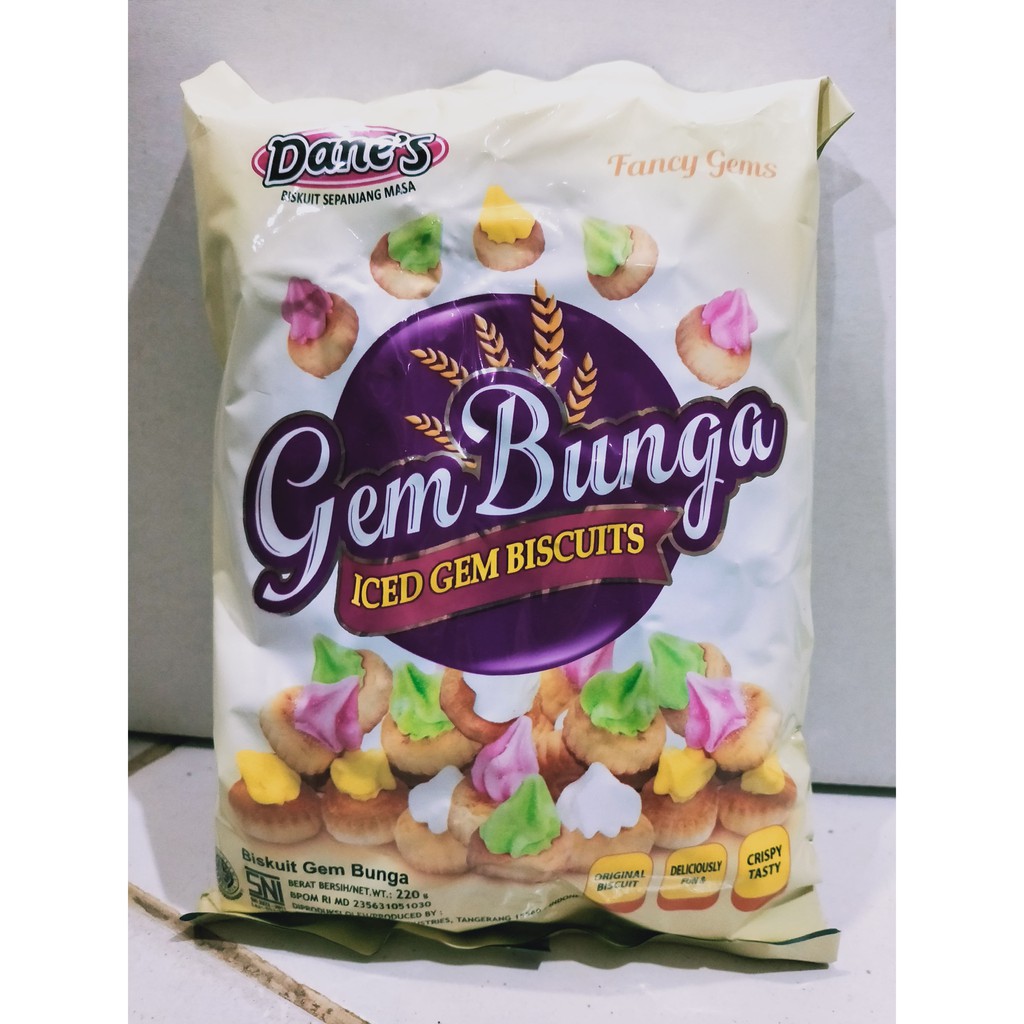 Jual Gem Bunga Biskuit (Iced Gem Biscuits) | Shopee Indonesia