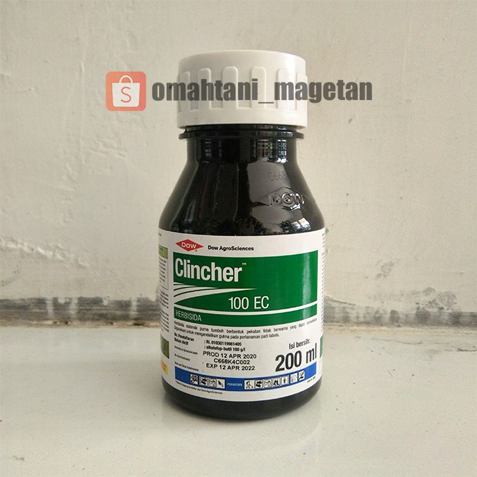 Jual Clincher 100EC 200 ml, Herbisida Padi Ampuh Membasmi Gulma ...