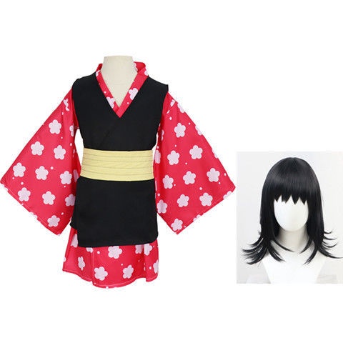 Jual Demon Slayer Kimetsu no Yaiba Makomo Full Set Cosplay Costume ...