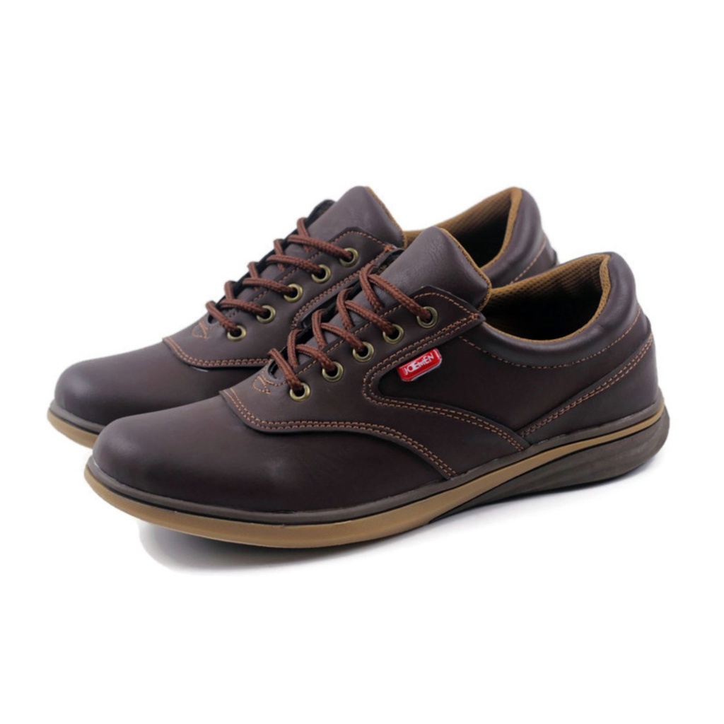 Jual Sepatu Pria Kulit Empuk Nyaman Original Shoes Kuliah Kerja Casual ...
