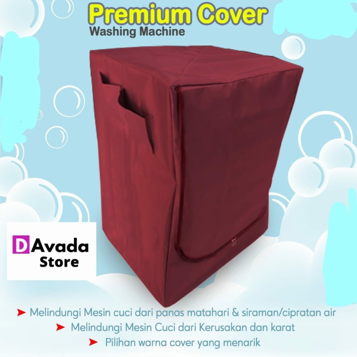 Jual COVER MESIN CUCI FRONT LOADING BUKAAN DEPAN - MARON, 15 KG - 22 KG ...