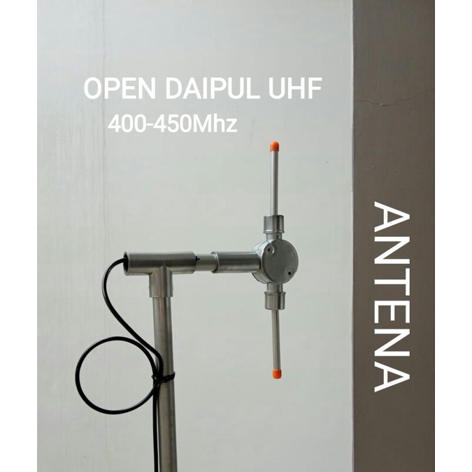 Jual Antena Dipole Daipul UHF Termasuk kabel 1M | Shopee Indonesia