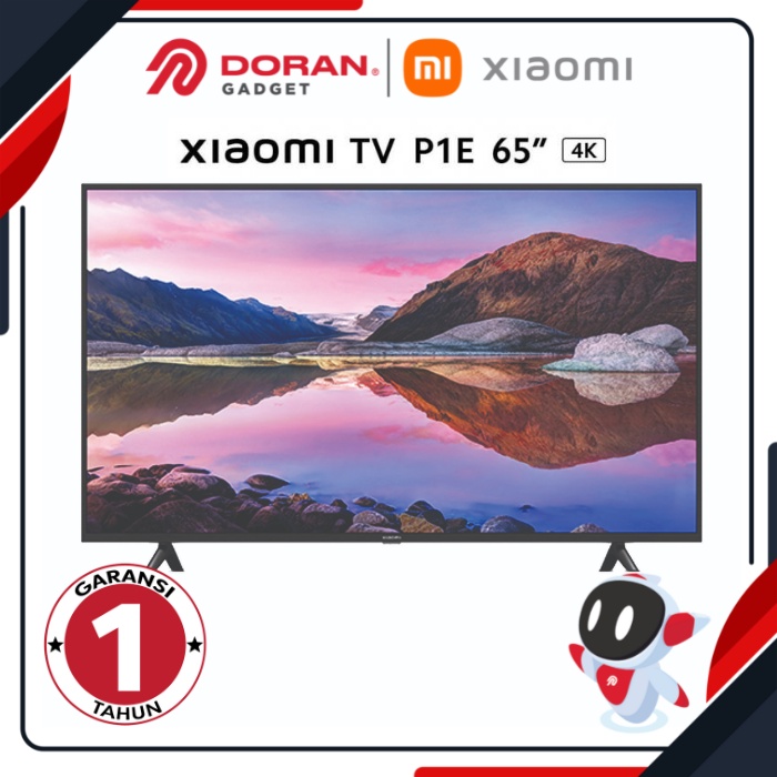 Jual Xiaomi Mi TV P1E P1 E 65 Inch 65" 4K UHD Dolby Vision HDR 10 Android Smart TV - Garansi 1 ...