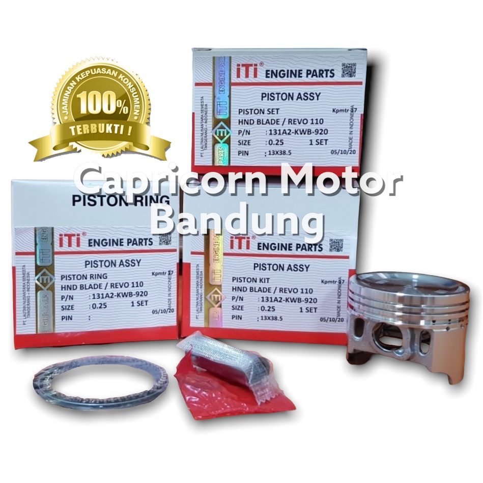Jual Piston Kit BLADE REVO ABS ABSOLUT ITI oversize STD 25 50 75 100 ...