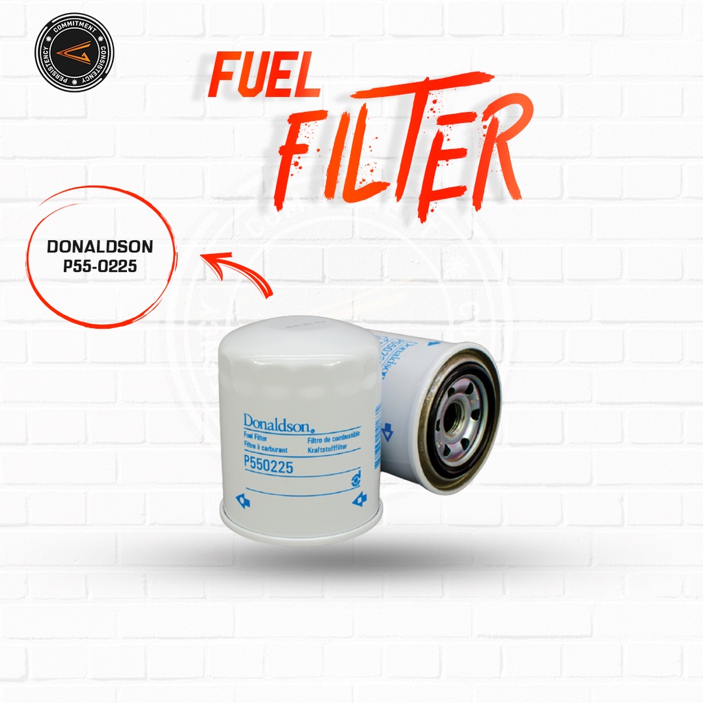 Jual Donaldson Fuel Filter P55-0225/ P550225 / Solar Filter Oli ...