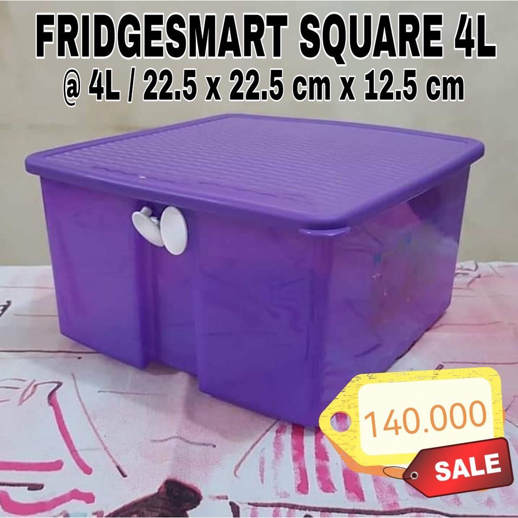Jual FRIDGESMART SQUARE 4L - UNGU | Shopee Indonesia
