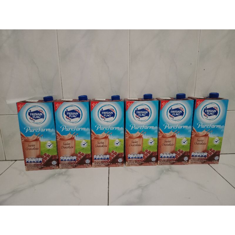 Jual Susu UHT Frisian Flag Swiss Chocolate/SUSU CHOCOLATE/SUSU UHT/SUSU SEGAR | Shopee Indonesia
