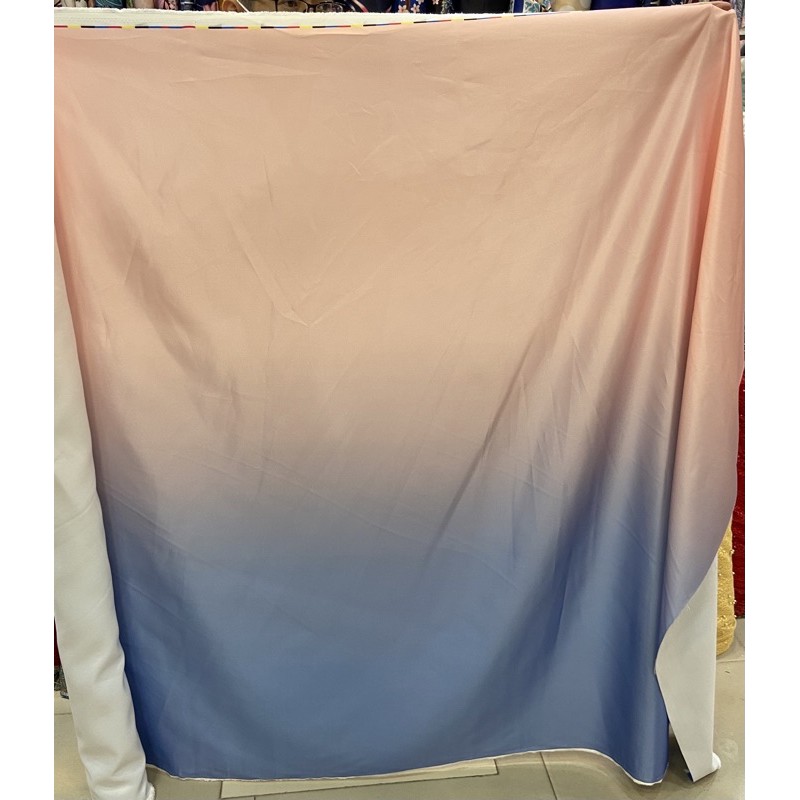 Jual kain bridal ombre gradasi, kain gradasi, kain ombre, bahan gaun ...