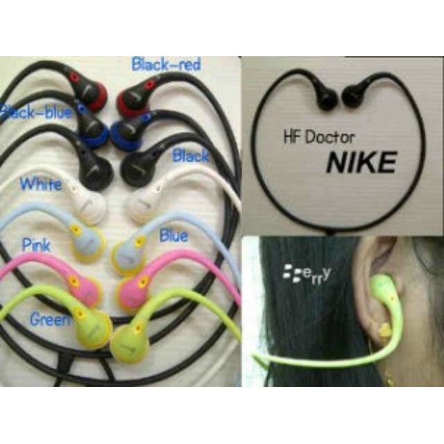 Jual Headset DJ Nike Handsfree Jogging Nike Superbass | Shopee Indonesia