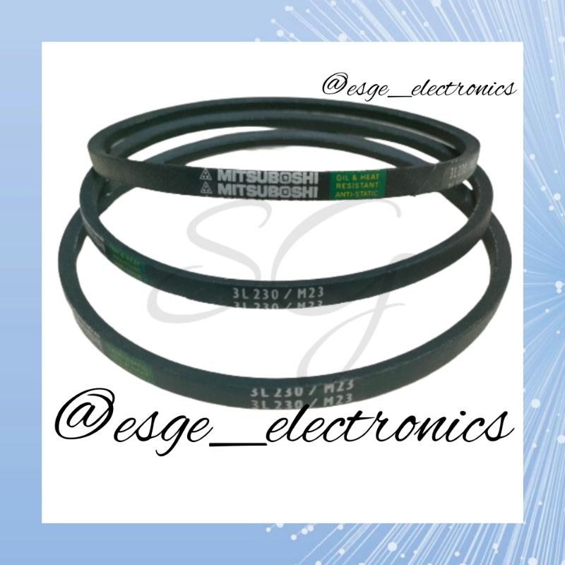 Jual BELTING FAN MESIN CUCI MITSUBOSHI M23 V BELT VBELT TALI KIPAS ...