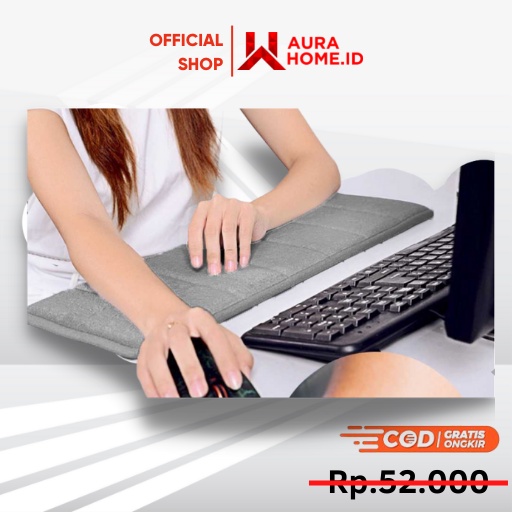Jual Bantalan Pergelangan Tangan Keyboard Pad / Bantalan Sandaran ...