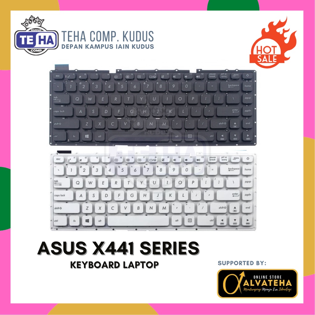 Jual Keyboard ASUS X441 Series Keyboard Laptop Asus | Shopee Indonesia