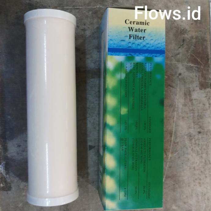 Jual Cartridge Ceramic 10" Inch / Ceramik Water Filter / Keramik Filter ...