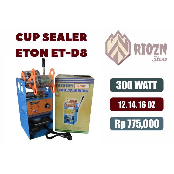Jual Mesin Cup Sealer ETON ET D8 | Shopee Indonesia