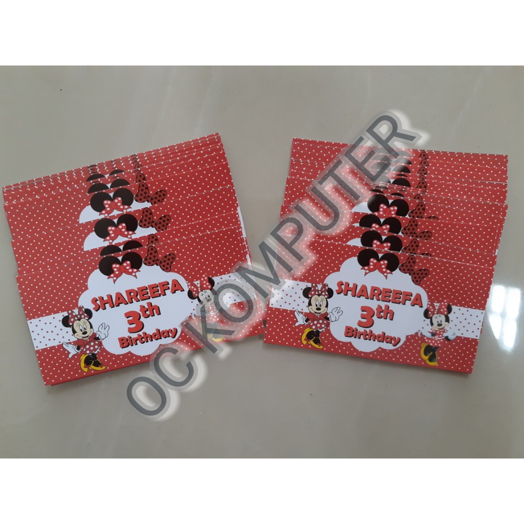 Jual Label Sticker Bento / Label Bento / Label Mika Bento Custom by ...