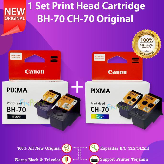 Jual Print Head Bh-70 Ch-70 Cartridge Tinta Canon G1020 G2020 Black ...