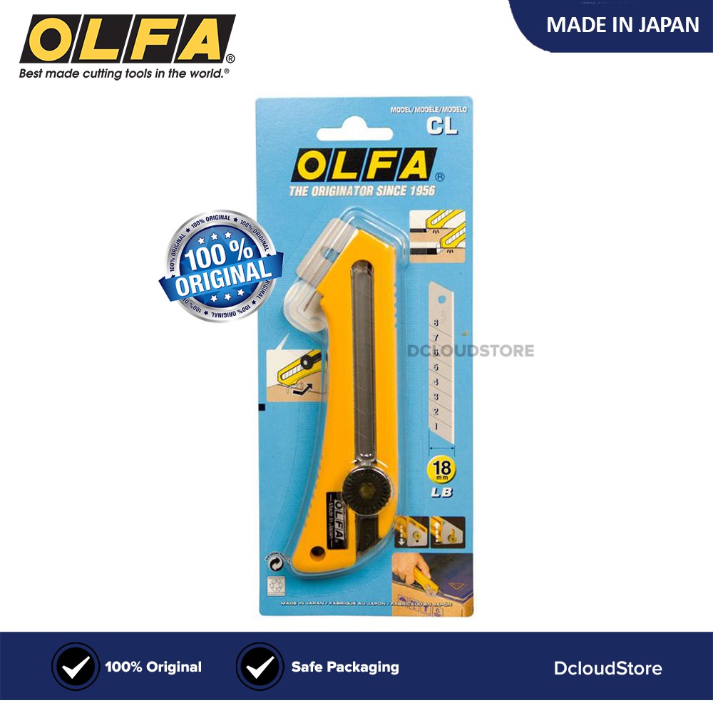 Jual CUTTER OLFA CL untuk memotong cardboard kardus tebal | Shopee Indonesia