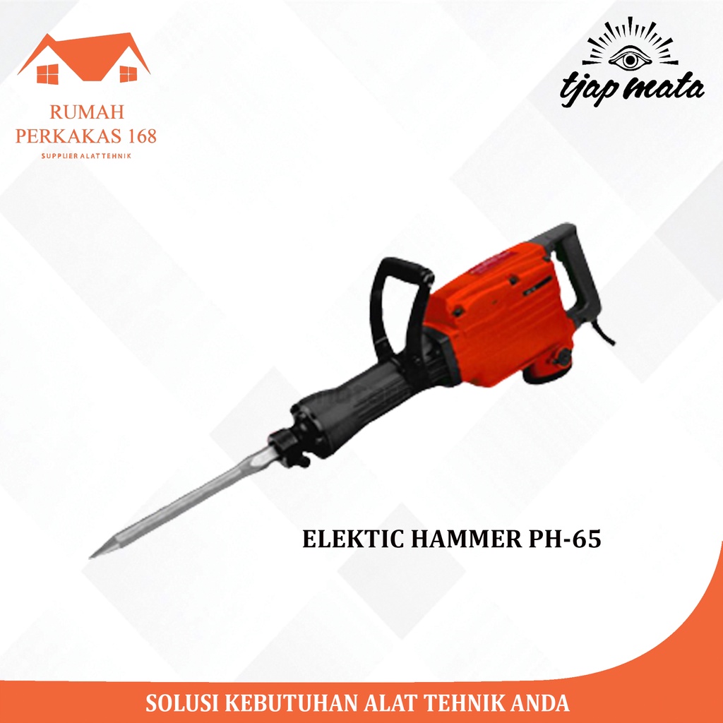 Jual Mesin Jack Hammer Bobok Beton PH65 Demolition Hammer PH 65 TJAP MATA | Shopee Indonesia