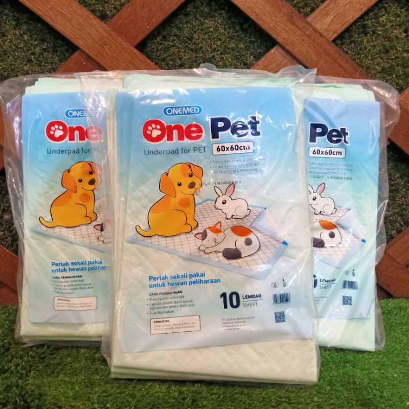 Jual Onemed Underpet One Pet / Toilet Training / uk 60x60 isi 10lbr ...