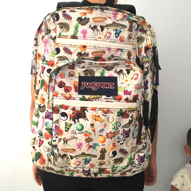 Jual ORIGINAL 100% JANSPORT Bagpack Superbreak Multi Stickers | Shopee ...