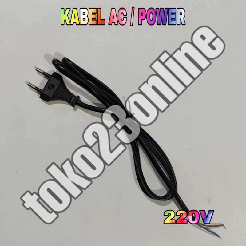 Jual KABEL POWER / KABEL AC 220V / KABEL BUNTUNG / KABEL LISTRIK ...