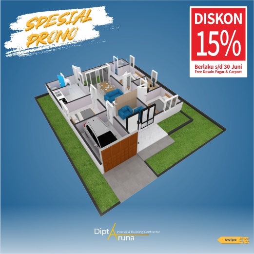 Jual PAKET DESAIN DENAH 3D RUMAH / PAKET DESAIN 2D RUMAH / RUMAH ...