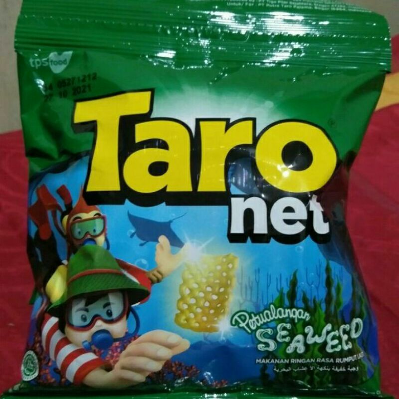 Jual Taro Rasa Seaweed (Rumput Laut) 1 Pack | Shopee Indonesia