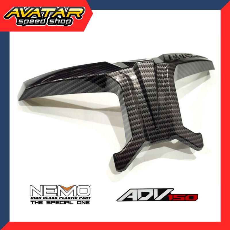 Jual Carbon Honda ADV 150 Cover Carbon / Cover Lampu Depan / Tutup Hawa ...