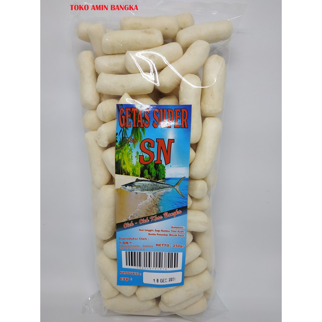 Jual Kerupuk Getas Khas Bangka Cap SN Panjang | Shopee Indonesia