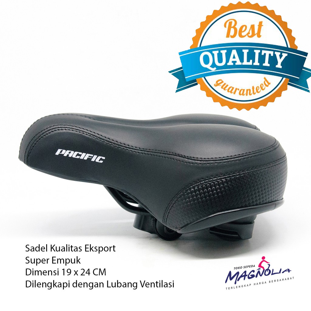 Jual Sadel Jok Sepeda Lebar Empuk Dewasa MTB CTB dengan Lubang ...
