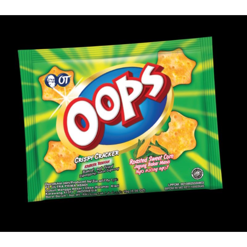 Jual Crackers snack oops Fugu and friends (10pcs x 12 gr) cemilan enak ...