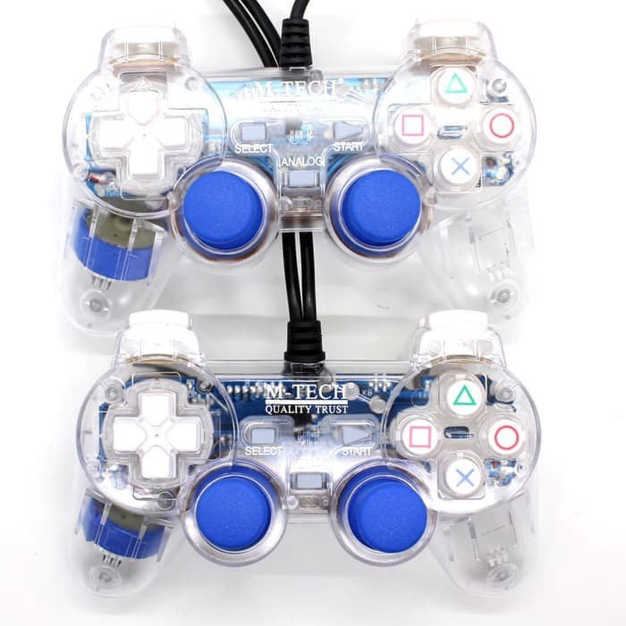 Jual Joystik Double Transparan USB Gaming | Shopee Indonesia