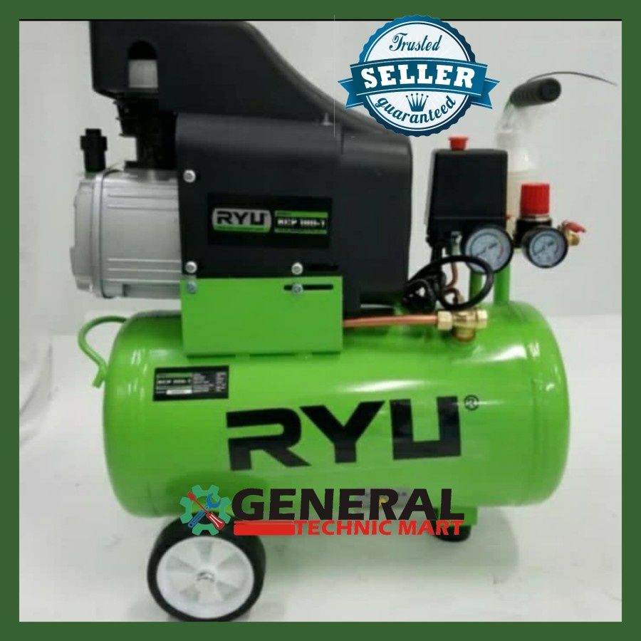 Jual Kompresor RYU 2.5 HP 50 Liter RCP 250-1 RYU / Ait Compressor 2.5HP Ryu | Shopee Indonesia