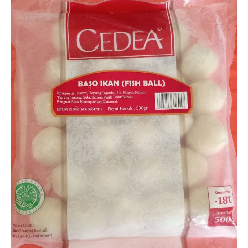 Jual CEDEA baso ikan/ fish ball | Shopee Indonesia
