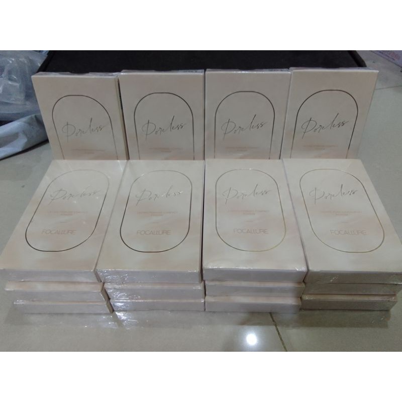 Jual FOCALLURE #GOLDEN AGE LONG-LASTING PORELESS COMPACT POWDER ...