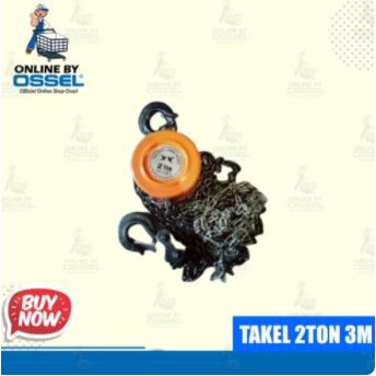 Jual Chain Block 2 ton x 3 meter Takel 2 Ton x 3 meter Katrol 2 ton SG ...