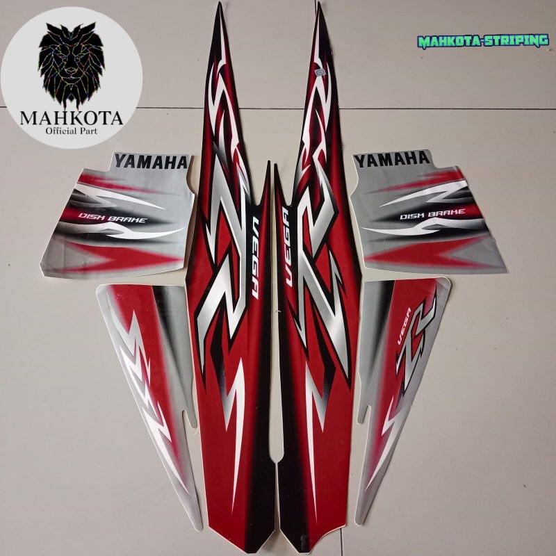 Jual Striping Stiker Polet Sepeda Motor List Yamaha Vega zr 2009 silver ...