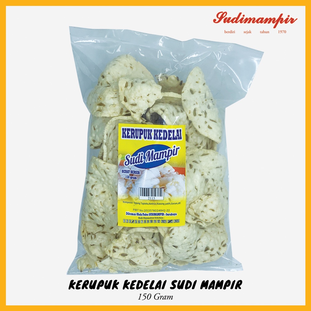 Jual Keripik Kacang Kedelai Kedele Goreng Sudi Mampir (150 gram) - Oleh ...