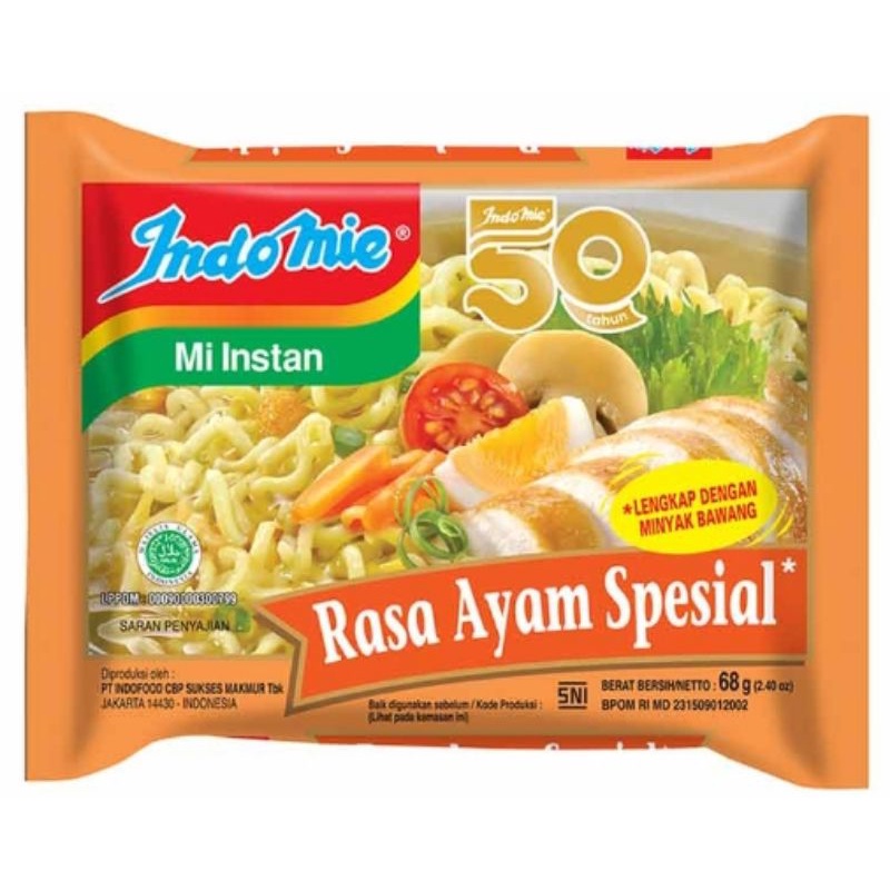 Jual Indomie Mie Instan Rasa Ayam Spesial 68gr | Shopee Indonesia