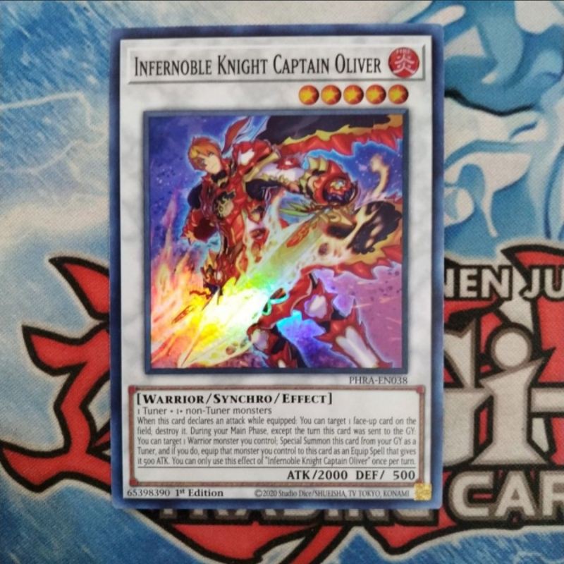 Jual yugioh infernoble knight captain oliver PHRA original | Shopee ...