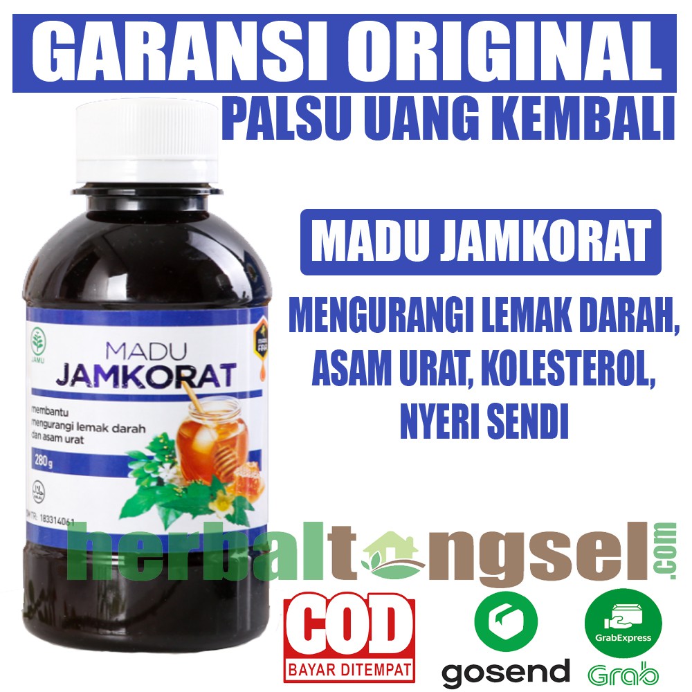 Jual Madu Jamkorat Asli Madu Asam Urat dan kolesterol Garansi Uang ...