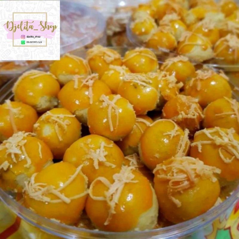 Jual Kue Lebaran / kue kering khas Lebaran / kue toples hari raya / nastar sagu keju Putri salju ...