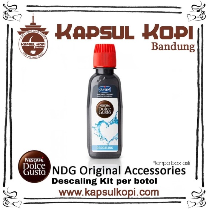 Jual Kopi - Descaling Kit Liquid Asli Nescafe Dolce Gusto Ndg Original ...