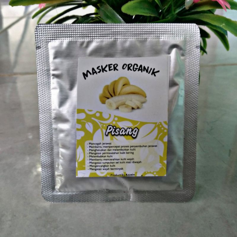 Jual Masker Wajah Organik Pisang/Masker Organik Pisang/Masker Bubuk Organik Pisang | Shopee ...