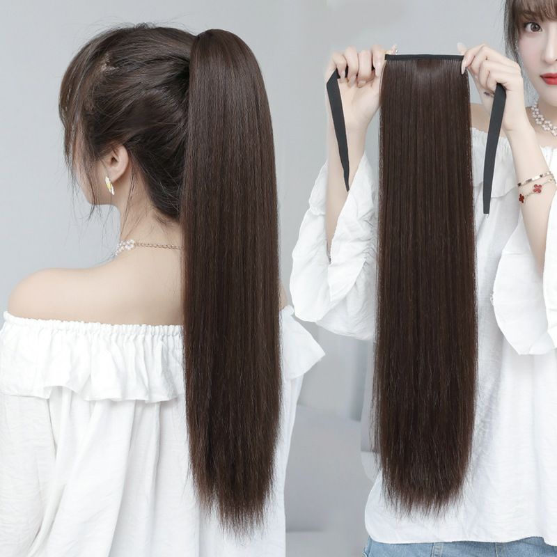 Jual HORSETAIL HAIR CLIP MODEL KUNCIR RAMBUT PANJANG LURUS | Shopee ...